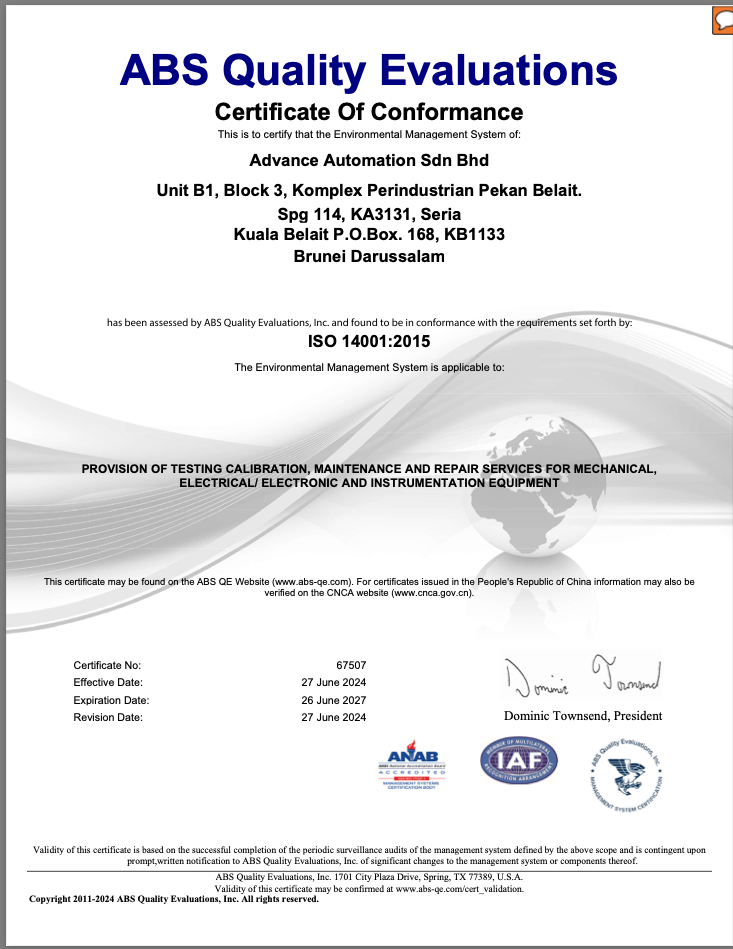 Home - Advance Automation Sdn Bhd
